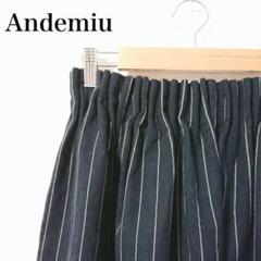 【2023年最新】アンデミュウ Andemiu【F】ミニスカート ストライプ ウエストゴムの人気アイテム - メルカリ