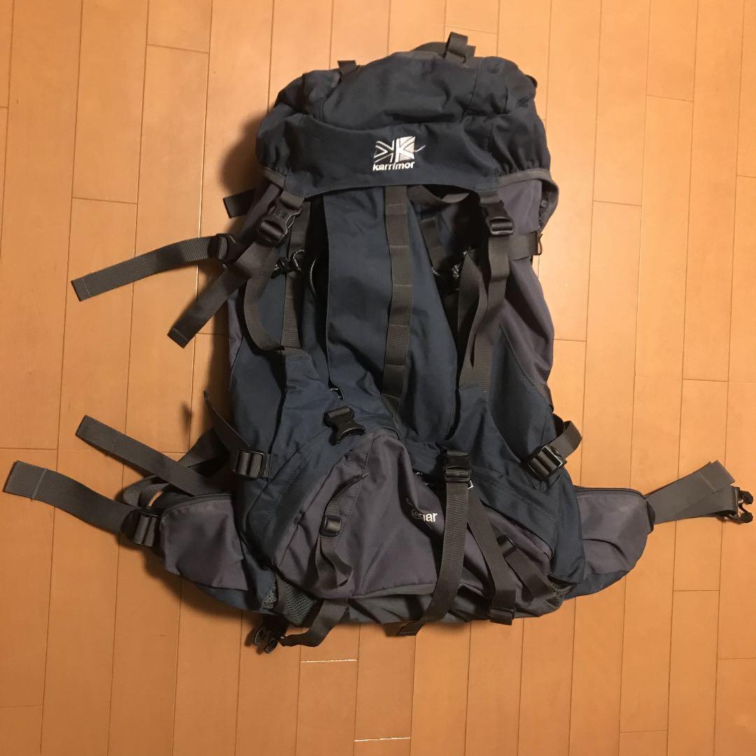 【美品】カリマー クーガー40-55L ネイビー - メルカリ