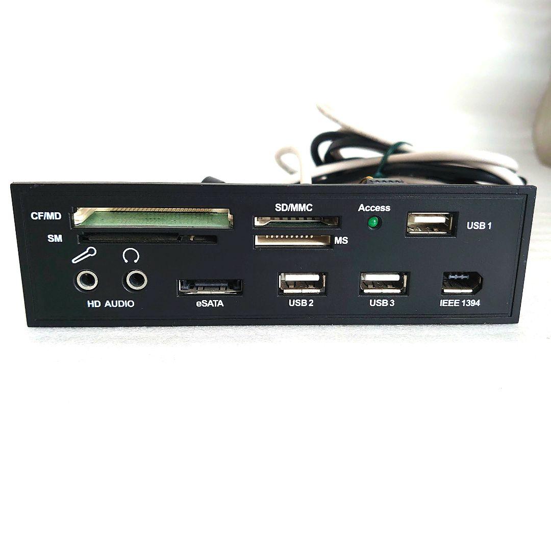 AINEX 5インチベイ マルチフロントI/Oパネル FP-113CR by メルカリ