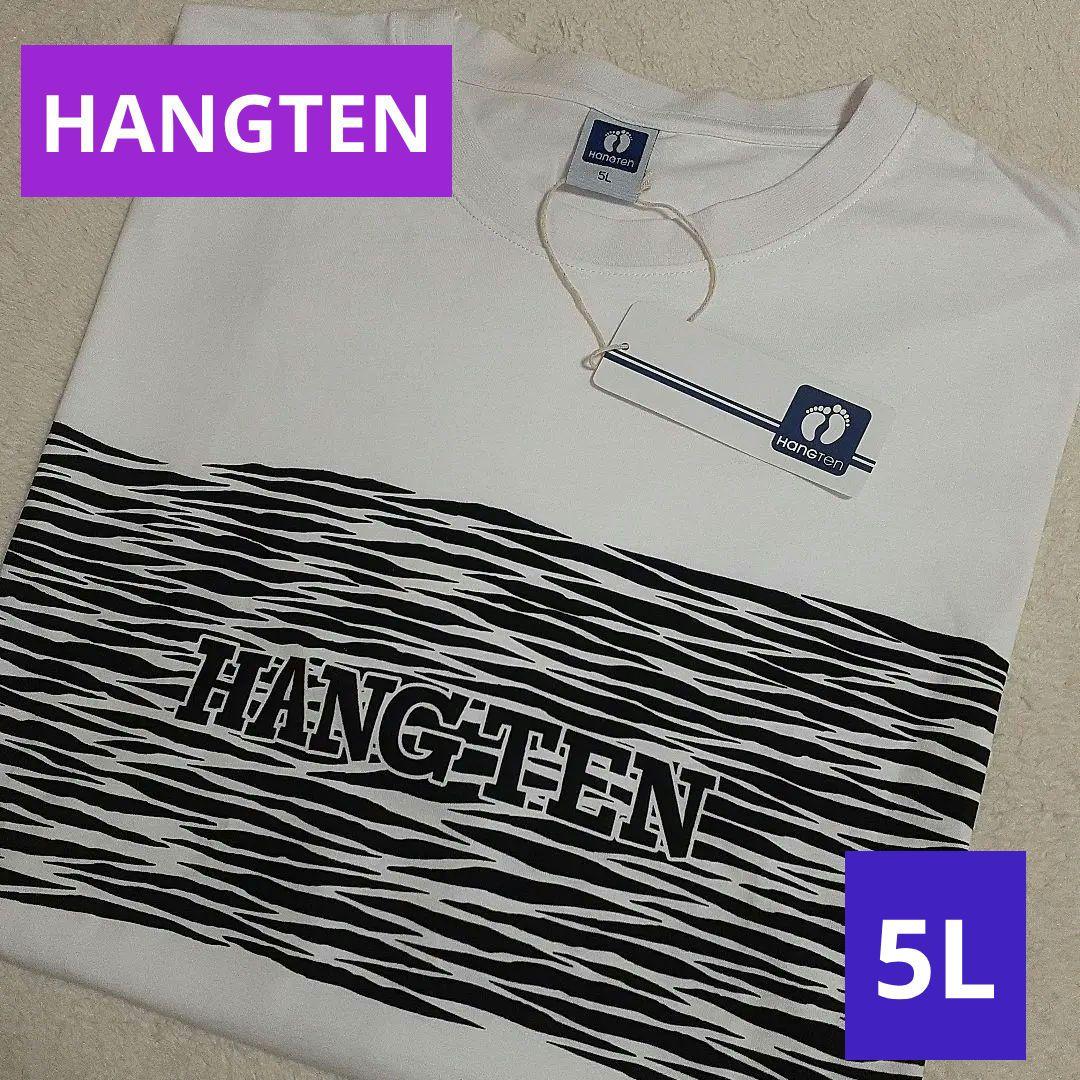 【新品 タグ付き】HANGTEN ハンテン プリントロゴ 半袖Tシャツ 5L - メルカリ