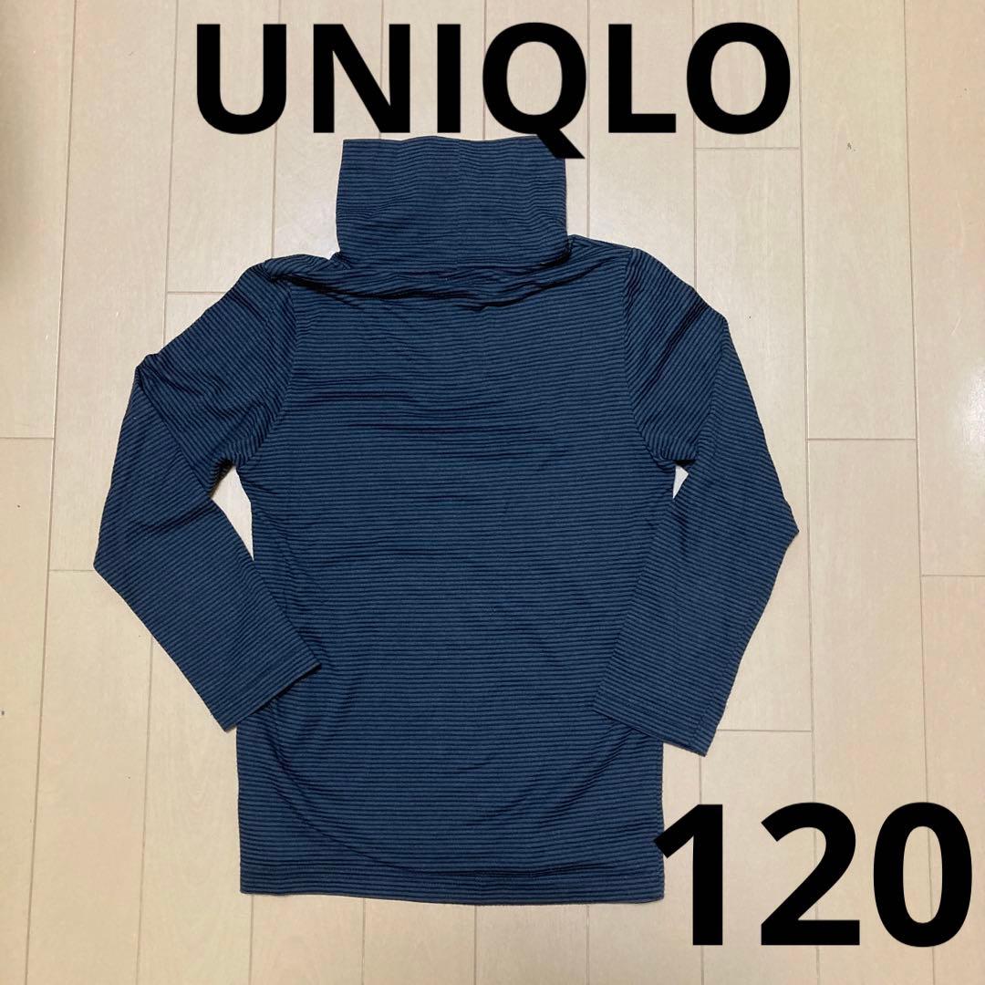 UNIQLO 120 ハイネックシャツ - メルカリ