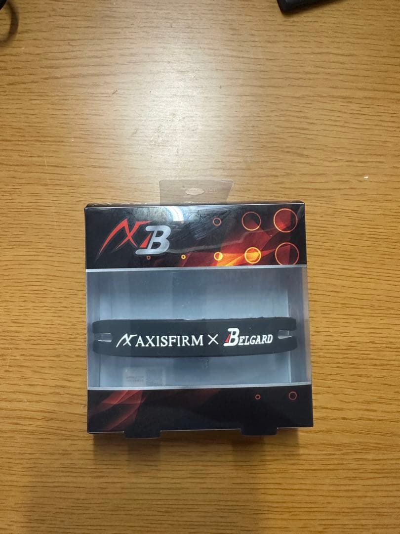 【新品未使用】AXF×Belgard シリコンブレスレッド Black - メルカリ