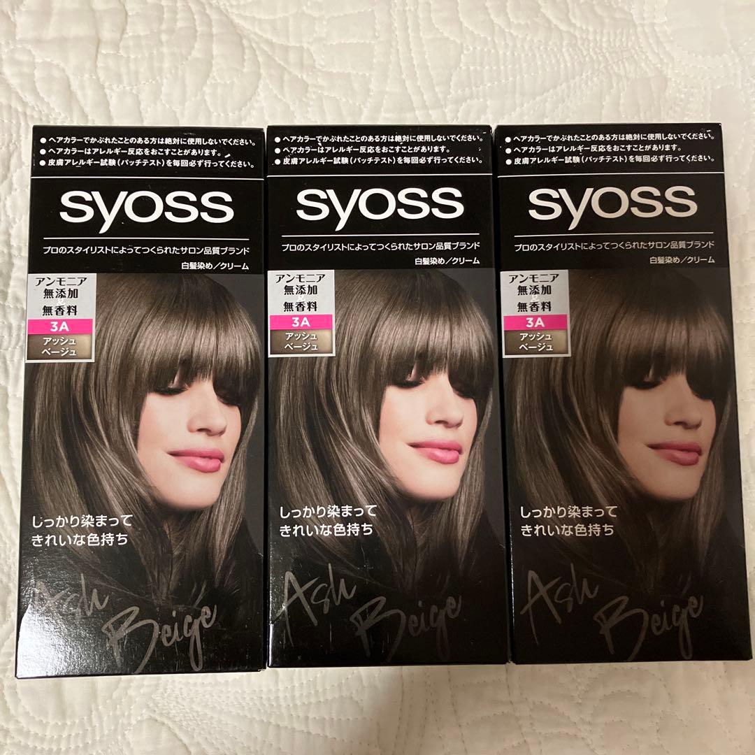 syossヘアーカラー.3Aアッシュベージュ - メルカリ