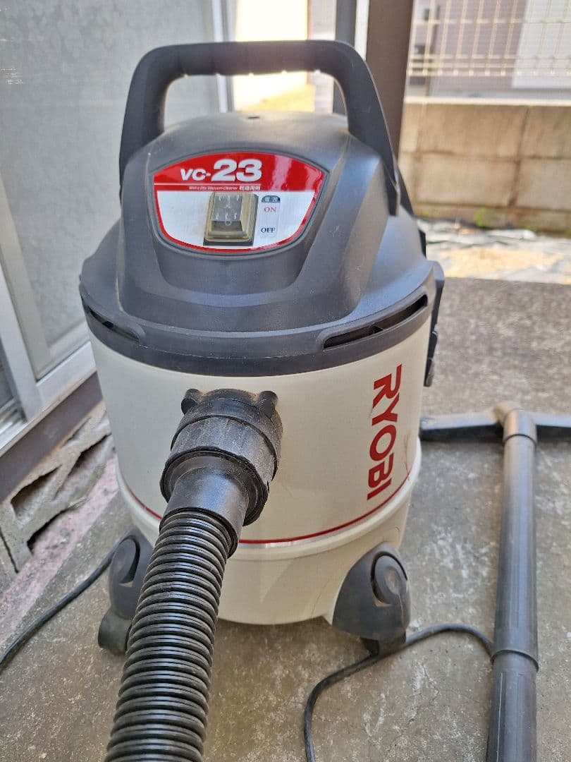 RYOBI VC-23 集じん機 1000W 取扱説明書付き - メルカリ