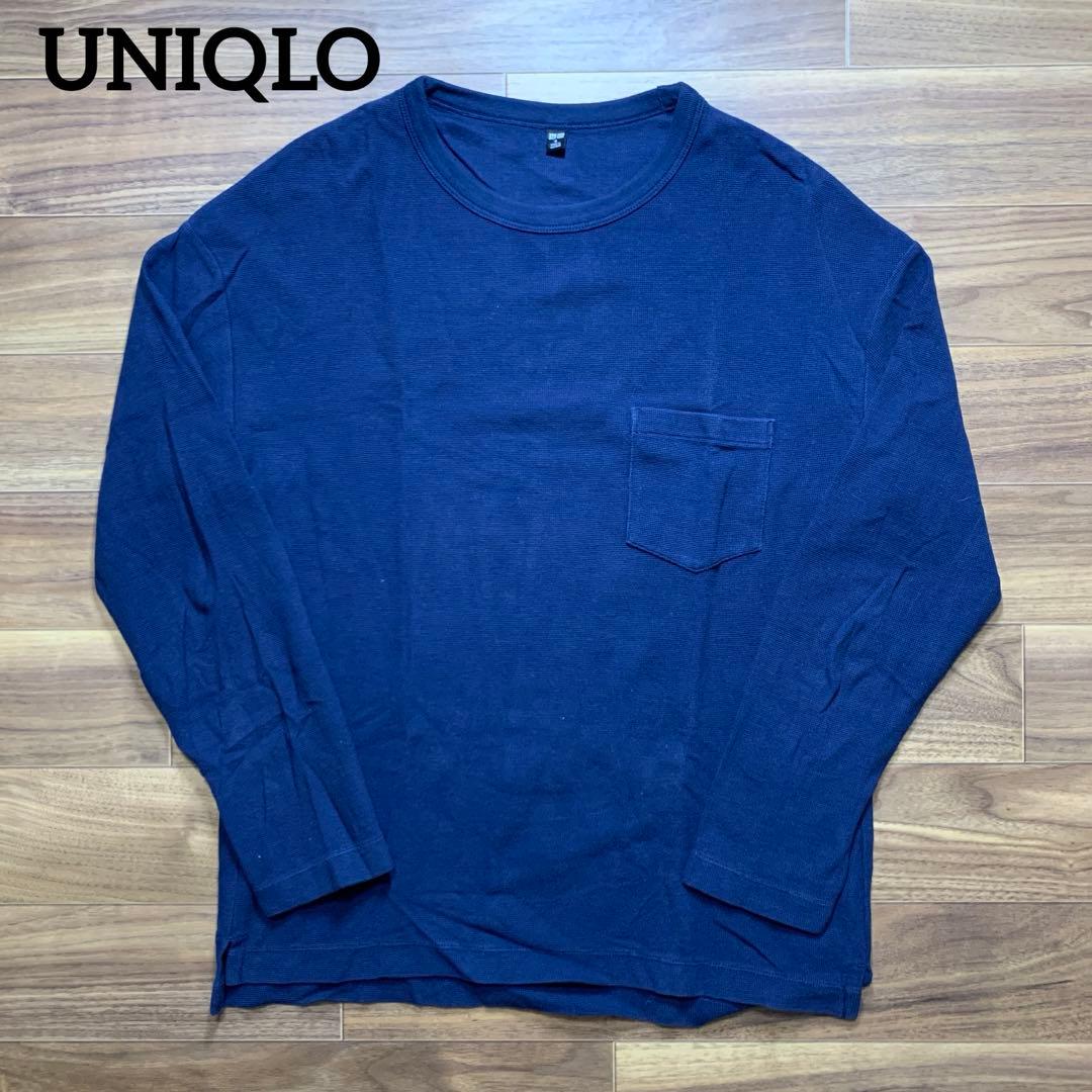 UNIQLO ユニクロ 長袖シャツ サイズM - メルカリ