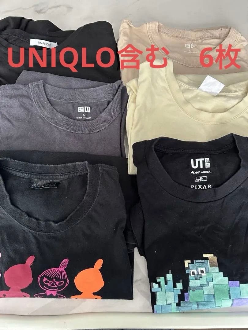 即購入大歓迎 UNIQLO Mサイズ その他 Tシャツ 6枚 まとめ売り - メルカリ