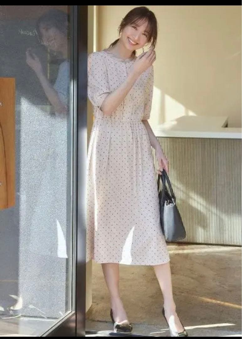 （値下げ可）【洗える】2WAYネック ワンピース anysis - メルカリ