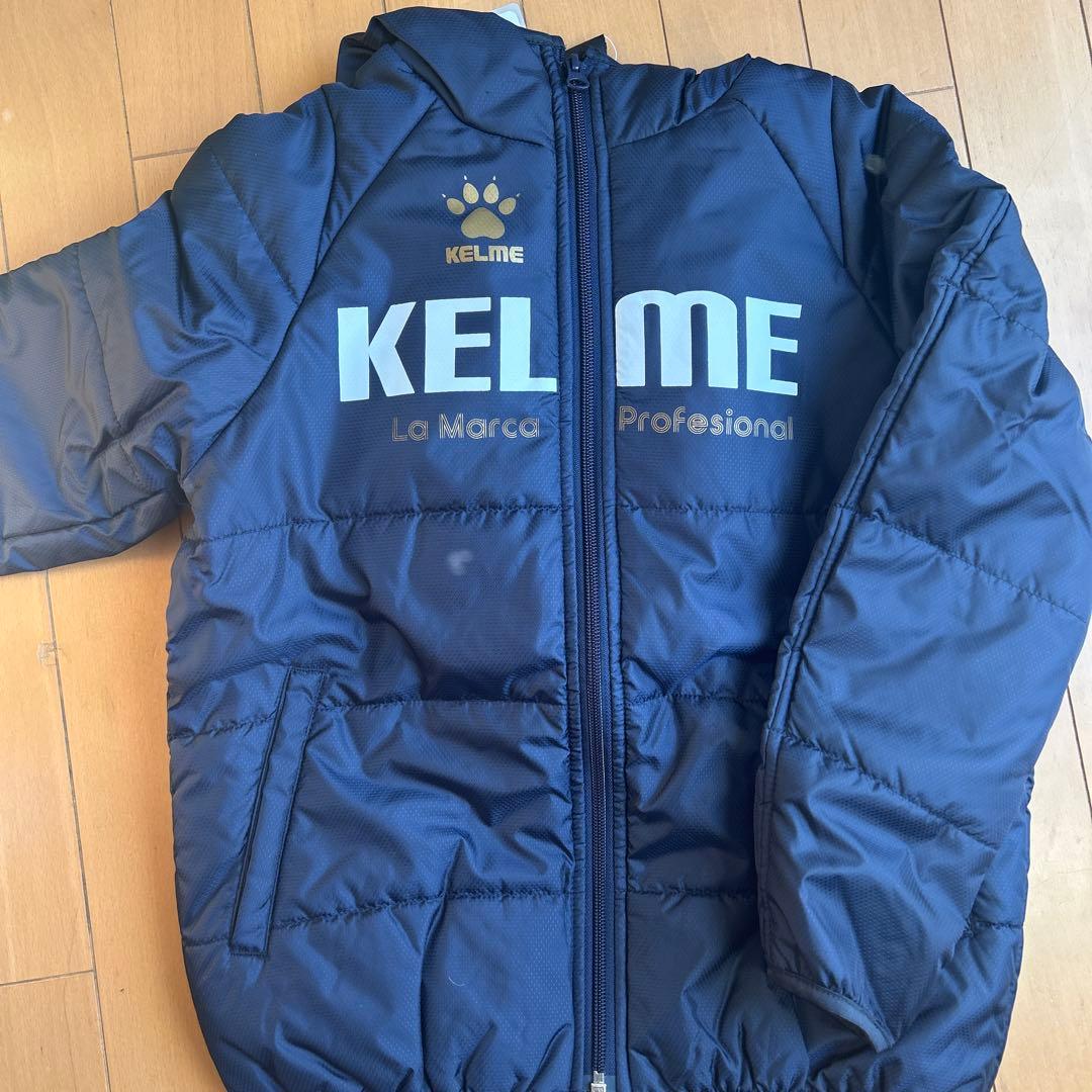 KELME ネイビー中綿コート 130 - メルカリ
