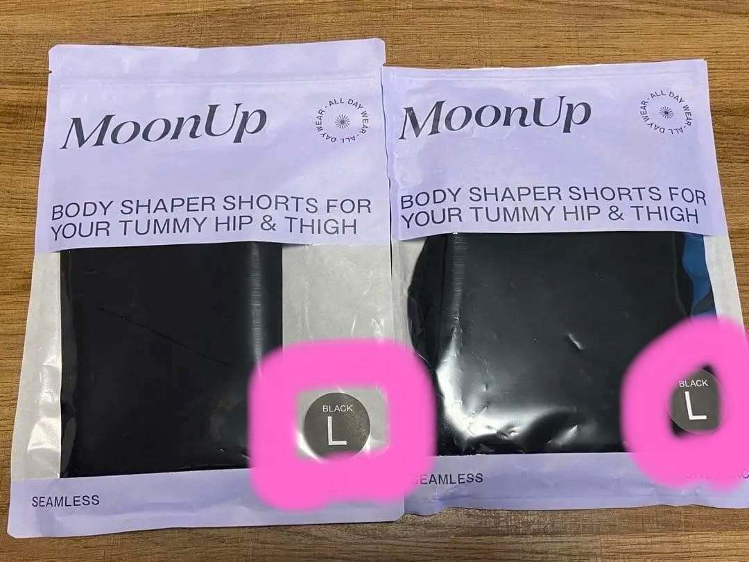 MoonUp ムーンアップショーツ ブラック L2枚 - メルカリ