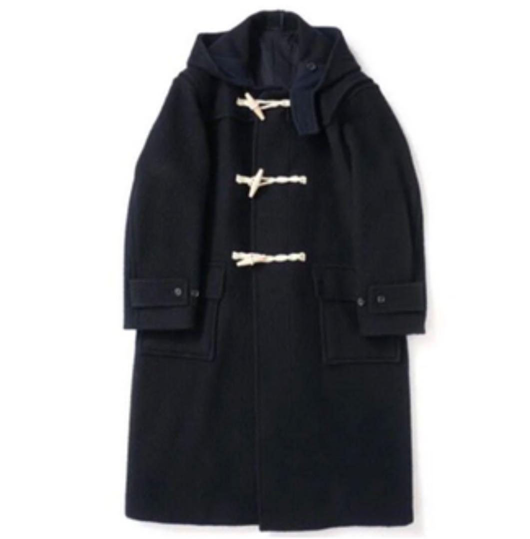 37%割引グレイ系 M多様な 【試着のみ美品】21aw Blurhms ブラームス ダッフルコート ダッフルコート ジャケット アウターグレイ