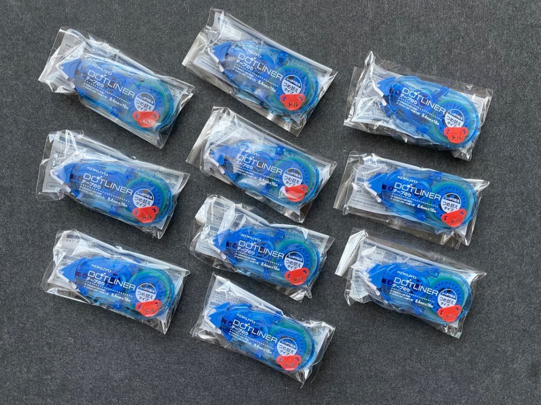 ドットライナー 詰め替え10個 タ-D400-08NX15 - メルカリ