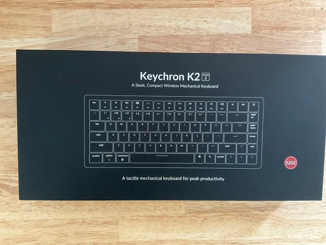 Keychron キークロン K2-A2 US V2 青軸 Gateron - メルカリ