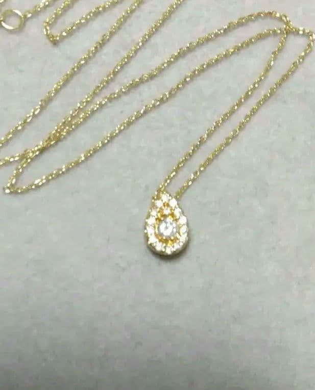 K18 ネックレス VA 4℃ アガット エテ ベルシオラ PV好も♪ by メルカリ