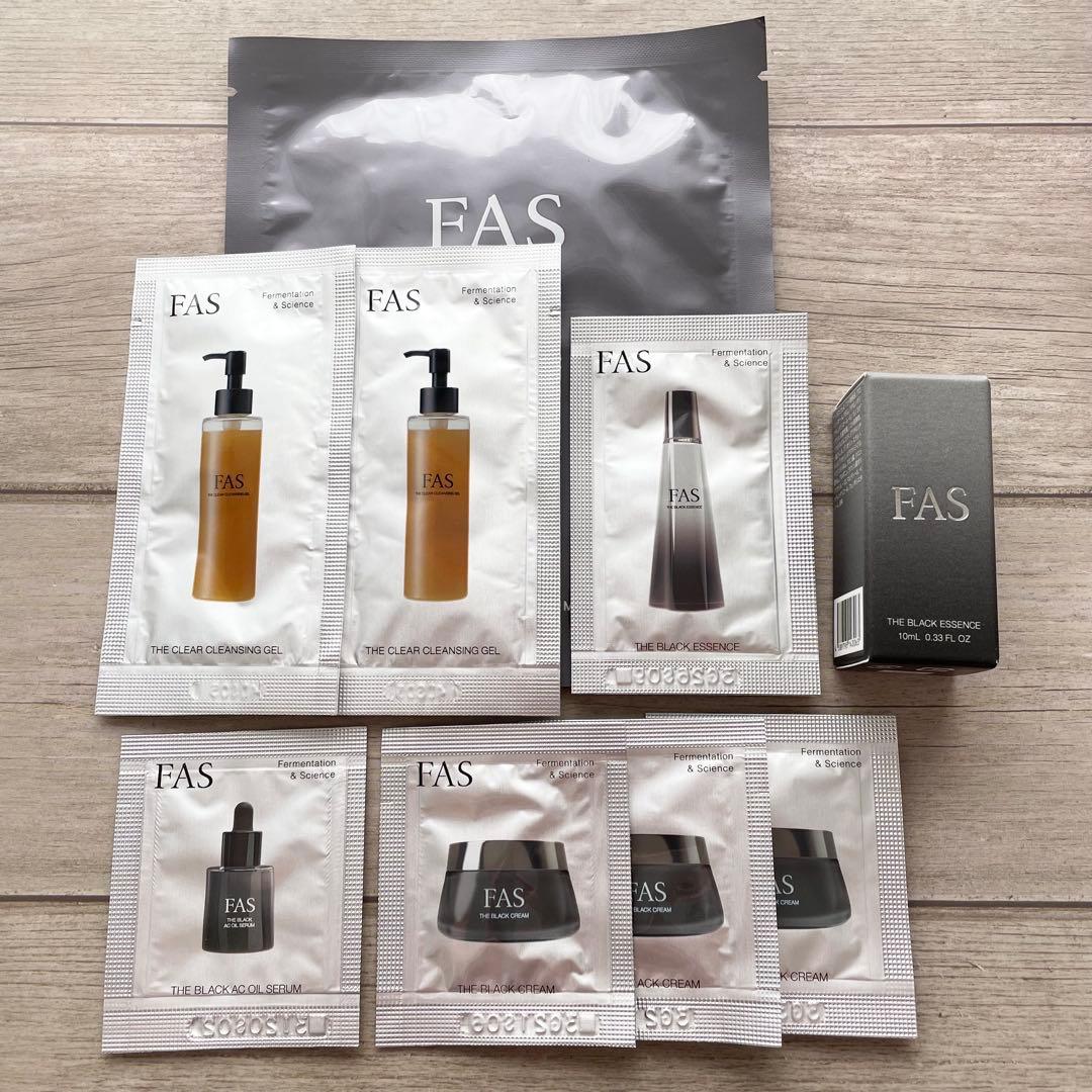 FAS ザ ブラック ローション10ml・クレンジング・クリーム・マスク 未開封 - メルカリ