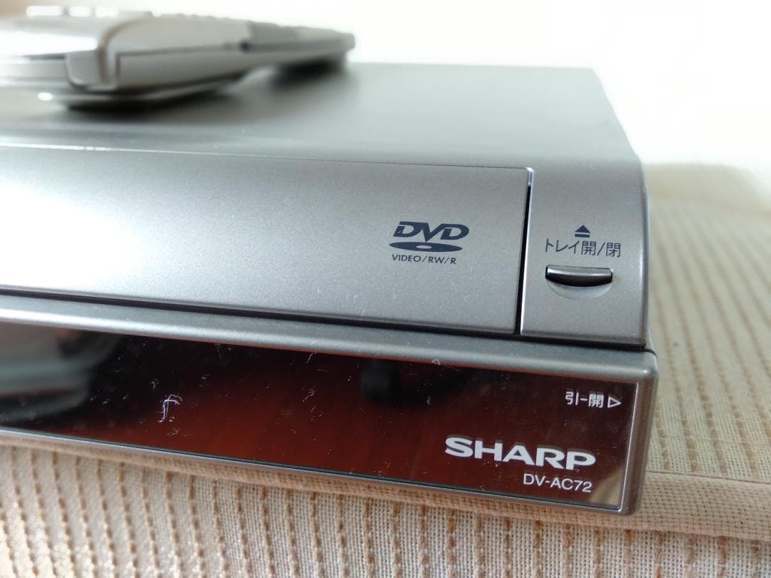 SHARP AQUOS ハイビジョンレコーダー DV-AC72 ジャンク - メルカリ