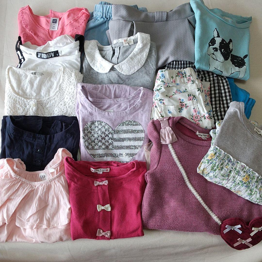 女の子服♡春夏秋まとめ売り16点 110cm～120cm セット売り - メルカリ