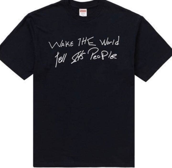 Supreme Buju Banton Wake The World Tee - メルカリ