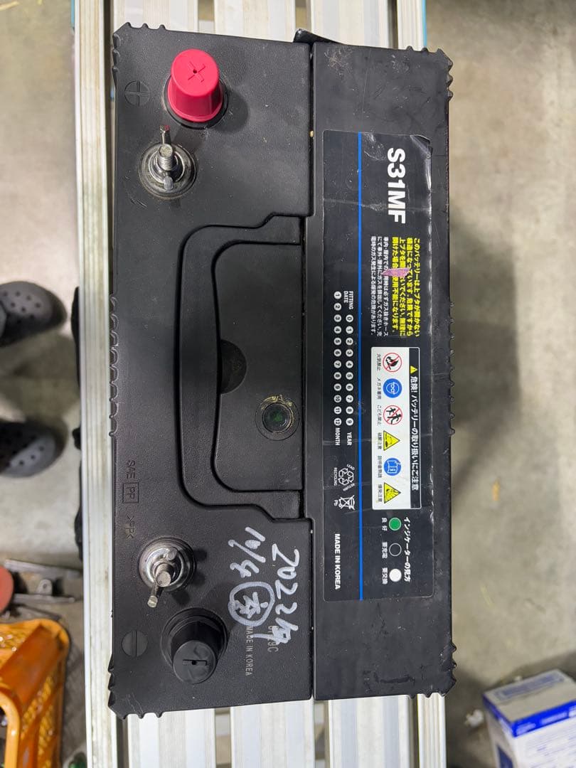 SUPER NATTO S31MF バッテリー 2022年から使用 - メルカリ