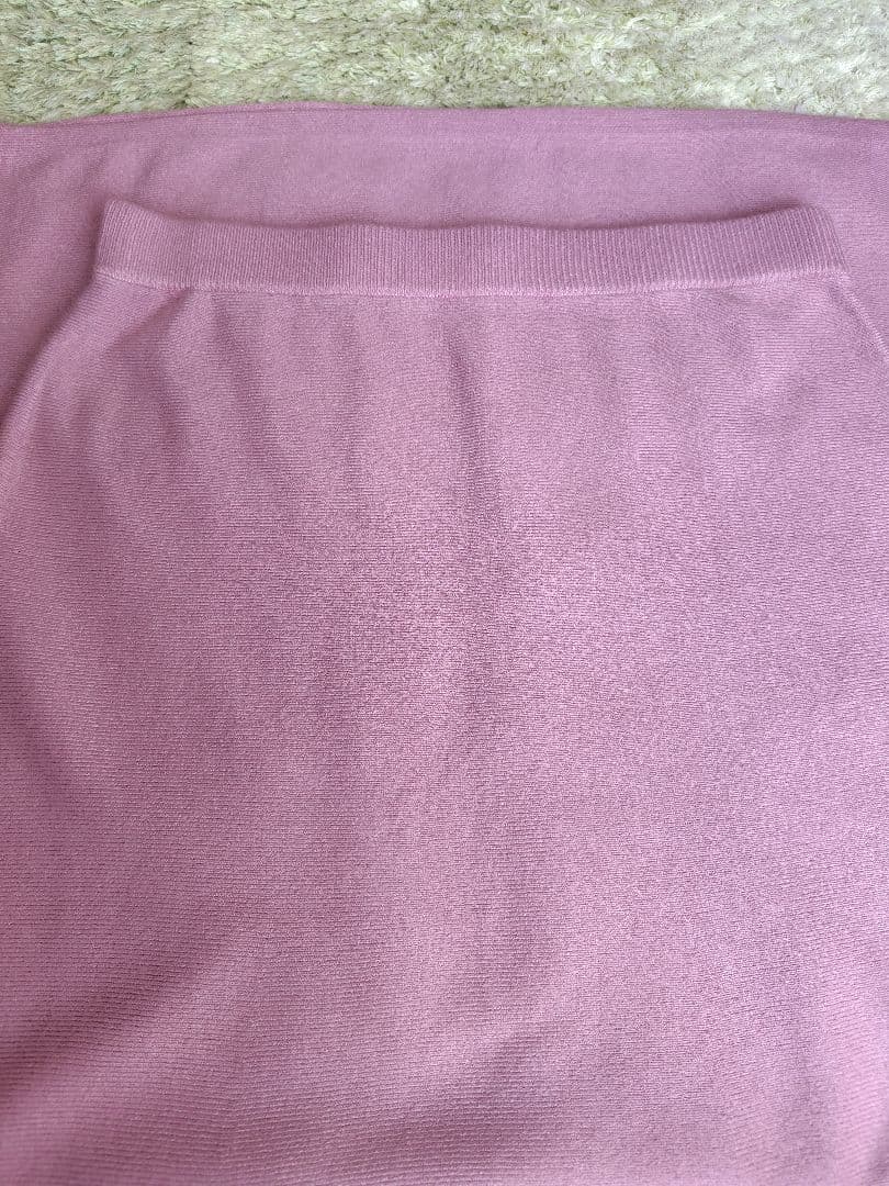 【新品未使用】LEPSIM 12G満たされフレアニットスカート ピンク - メルカリ