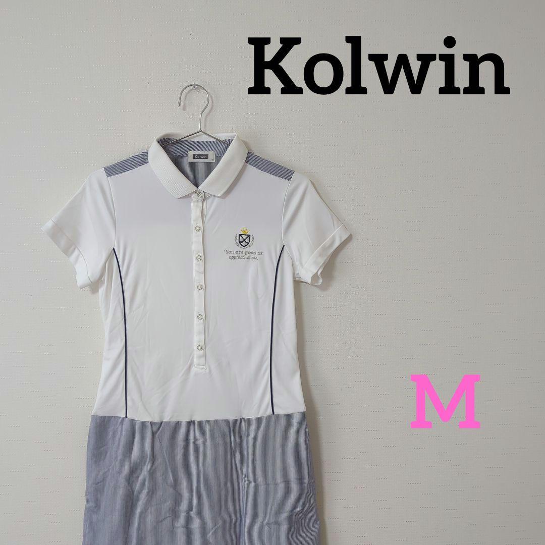 Kolwin コルウィン レディース ゴルフウェア ワンピース スカート 白 M - メルカリ
