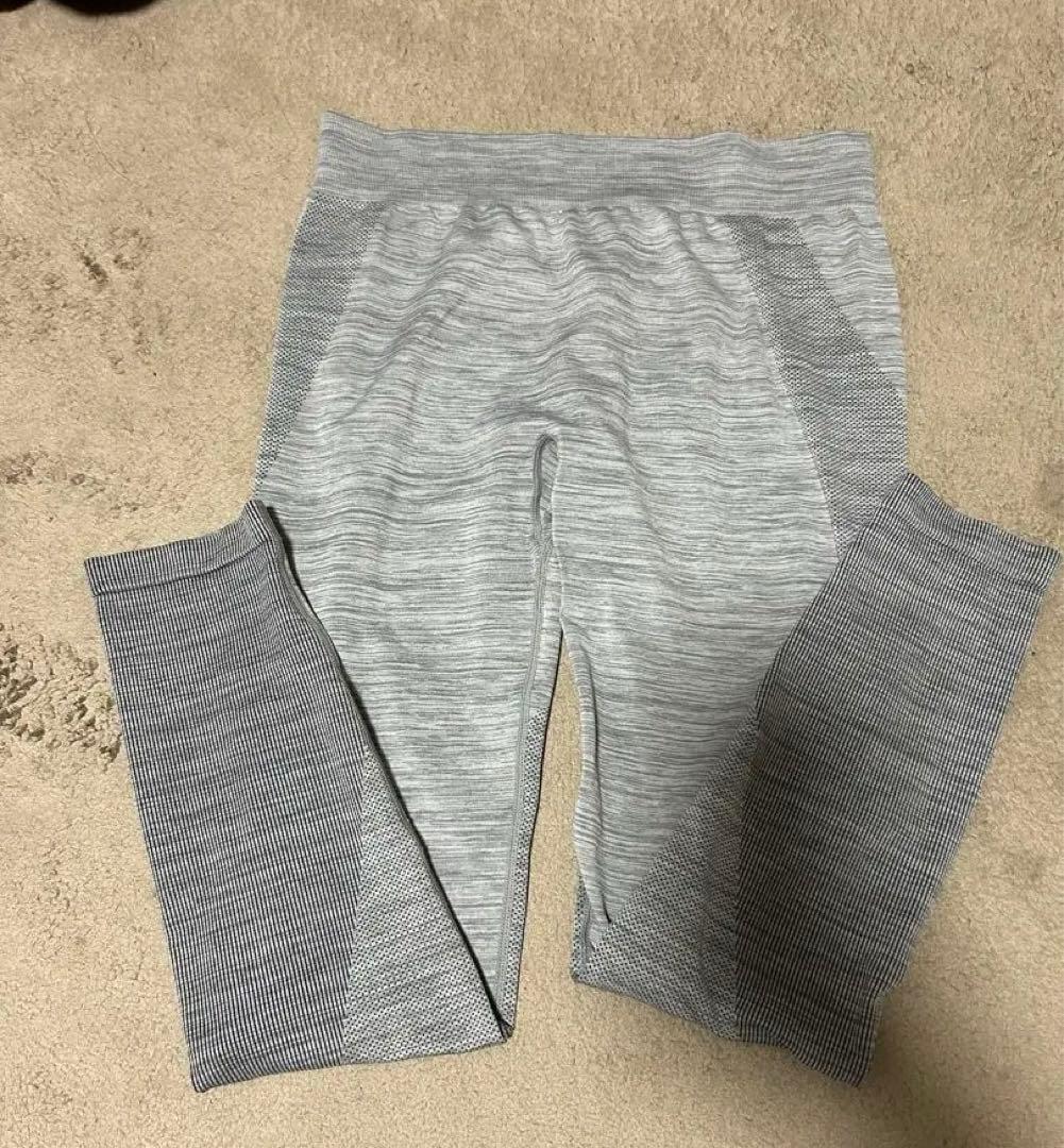 GU SPORTS XL グレーレギンス - メルカリ