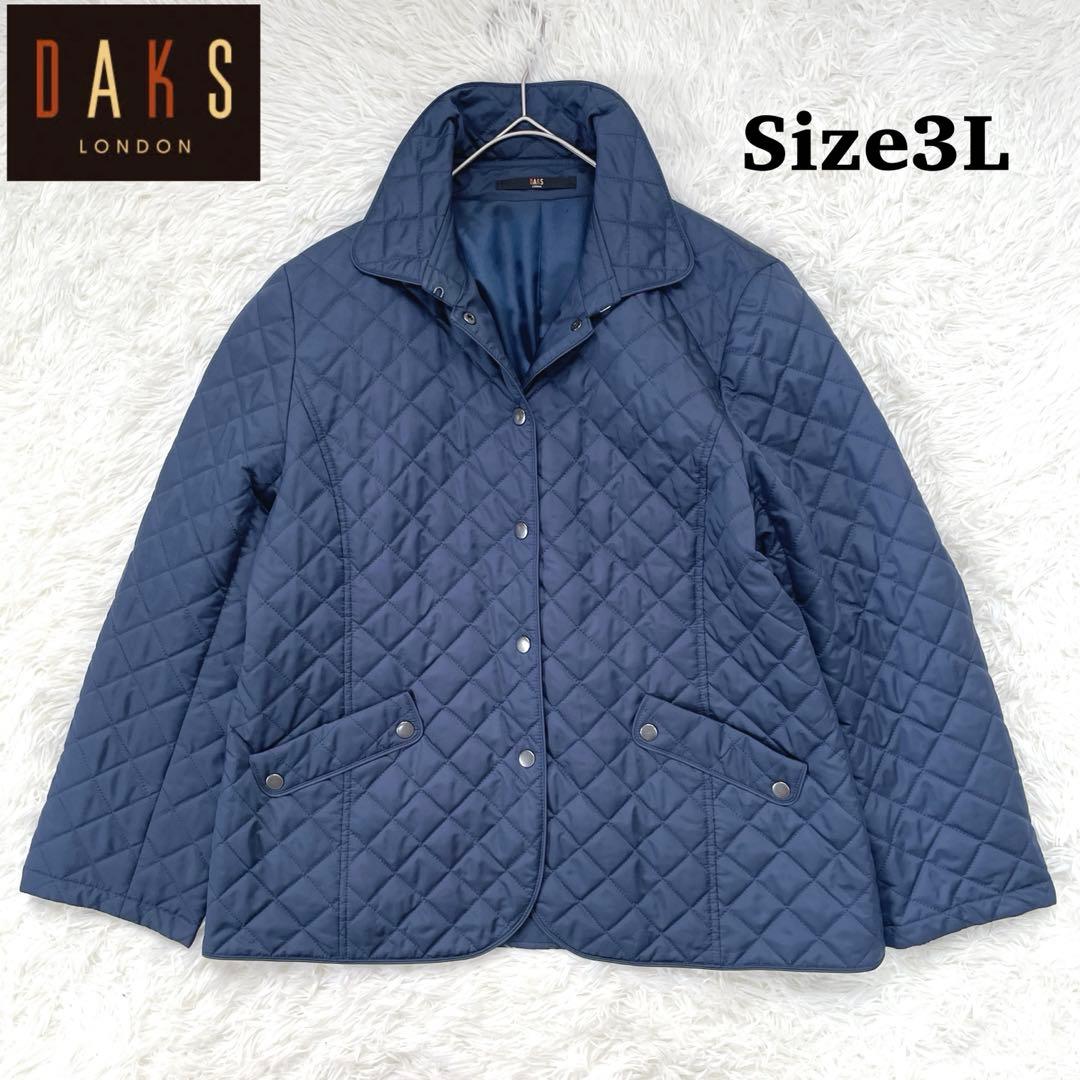 『DAKS』ダックス (3L) キルティングジャケット 大きいサイズ 日本製 - メルカリ