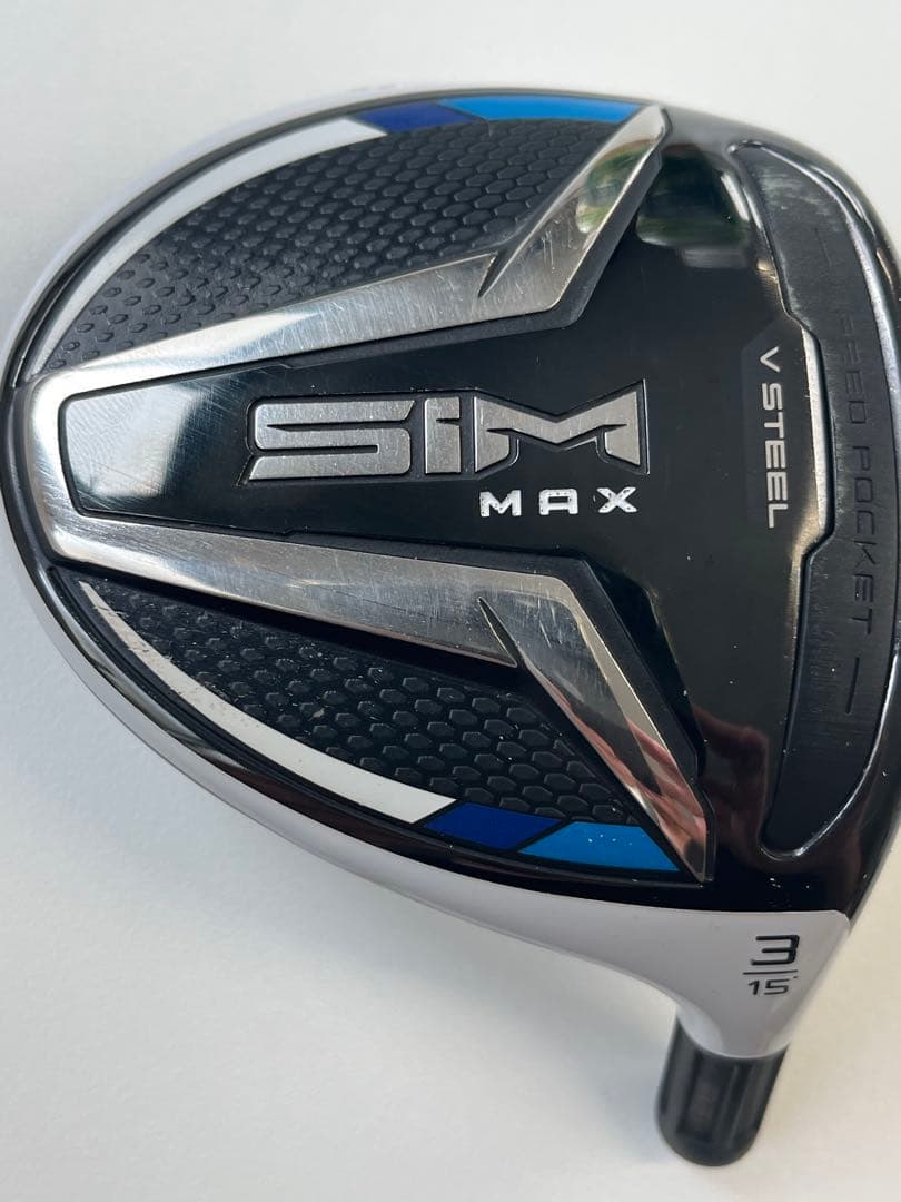 テーラーメイド SIM MAX 3W （15°）ヘッドのみ - メルカリ