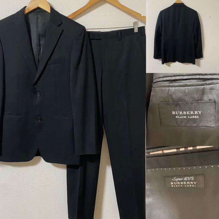 44％割引ブルー系 M熱販売 【美品】コムサ メン スーツ セットアップ ネイビー 市松 サイズ44 42 セットアップ メンズブルー系m