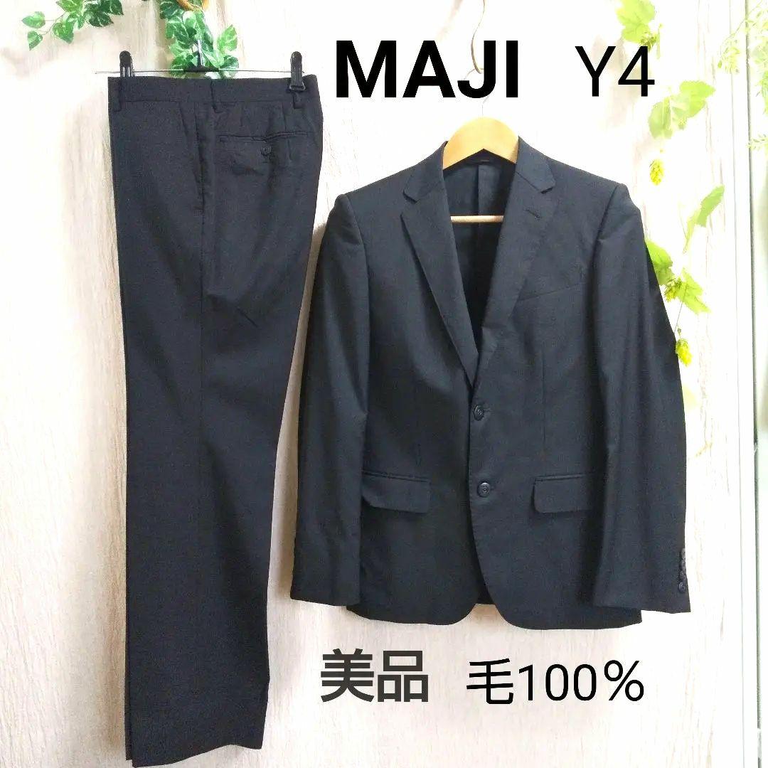 【美品】 MAJI スーツ セットアップ AOKI ブラック 黒 Y4 - メルカリ