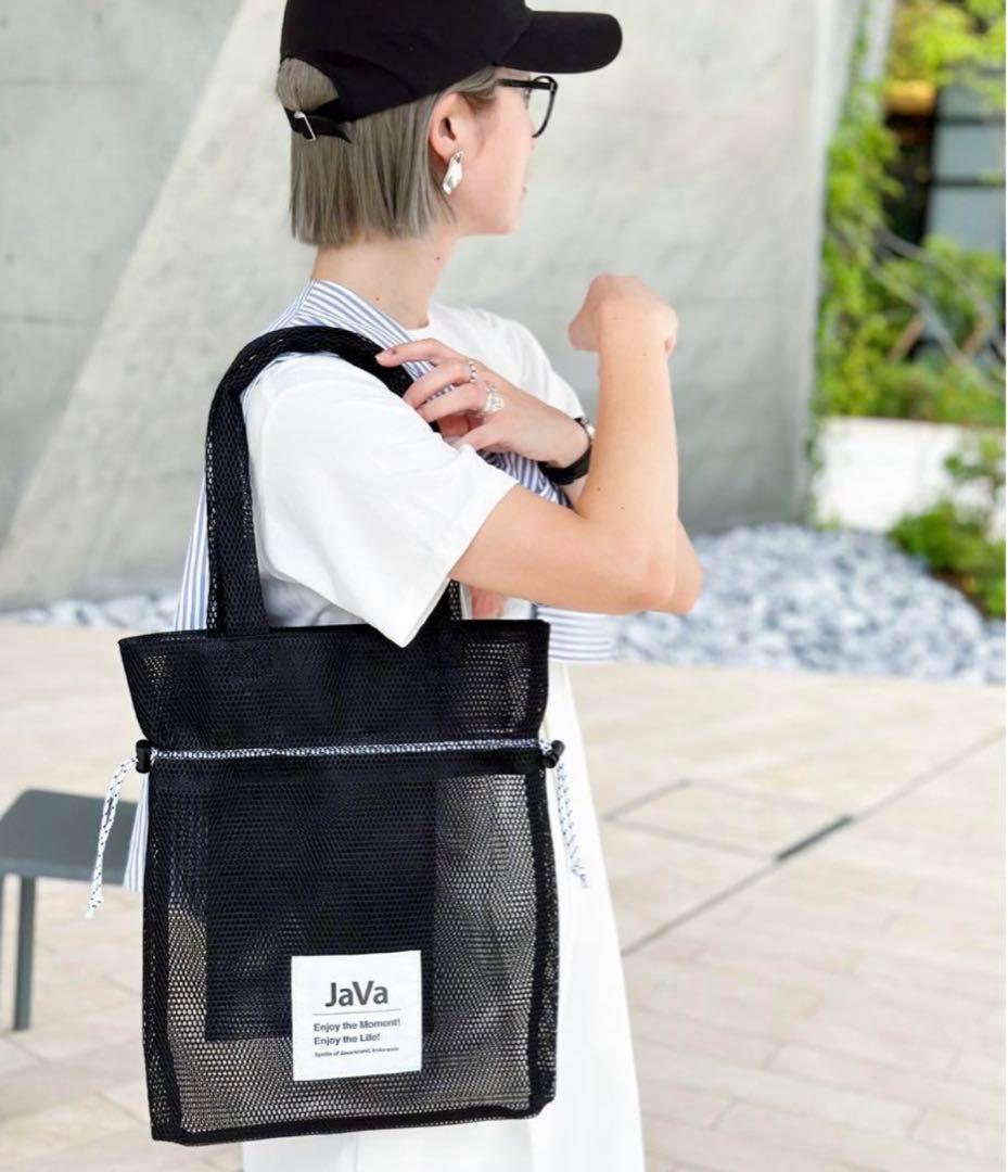 【美品】Java 2wayメッシュトート by メルカリ