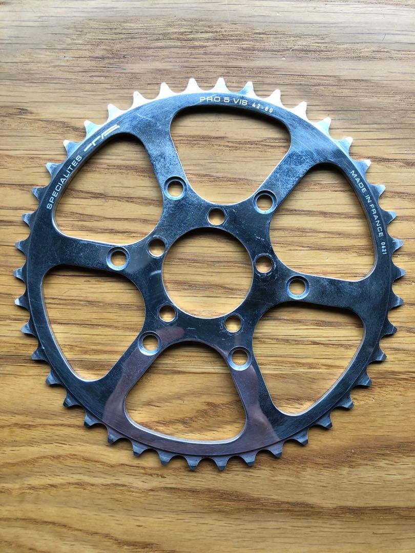 TA Pro 5VIS シクロツーリスト チェーンリング アウター 42T - メルカリ