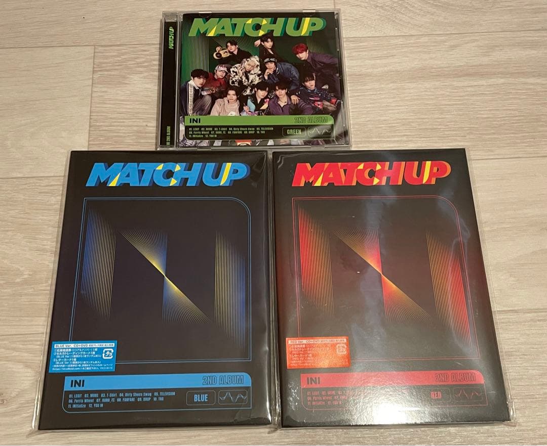 INI『MATCH UP』3形態セット by メルカリ