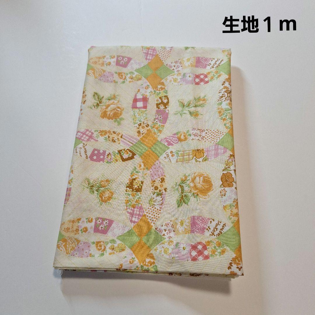 生地1m YUWA パッチワーク キルトプリント 薔薇 - メルカリ