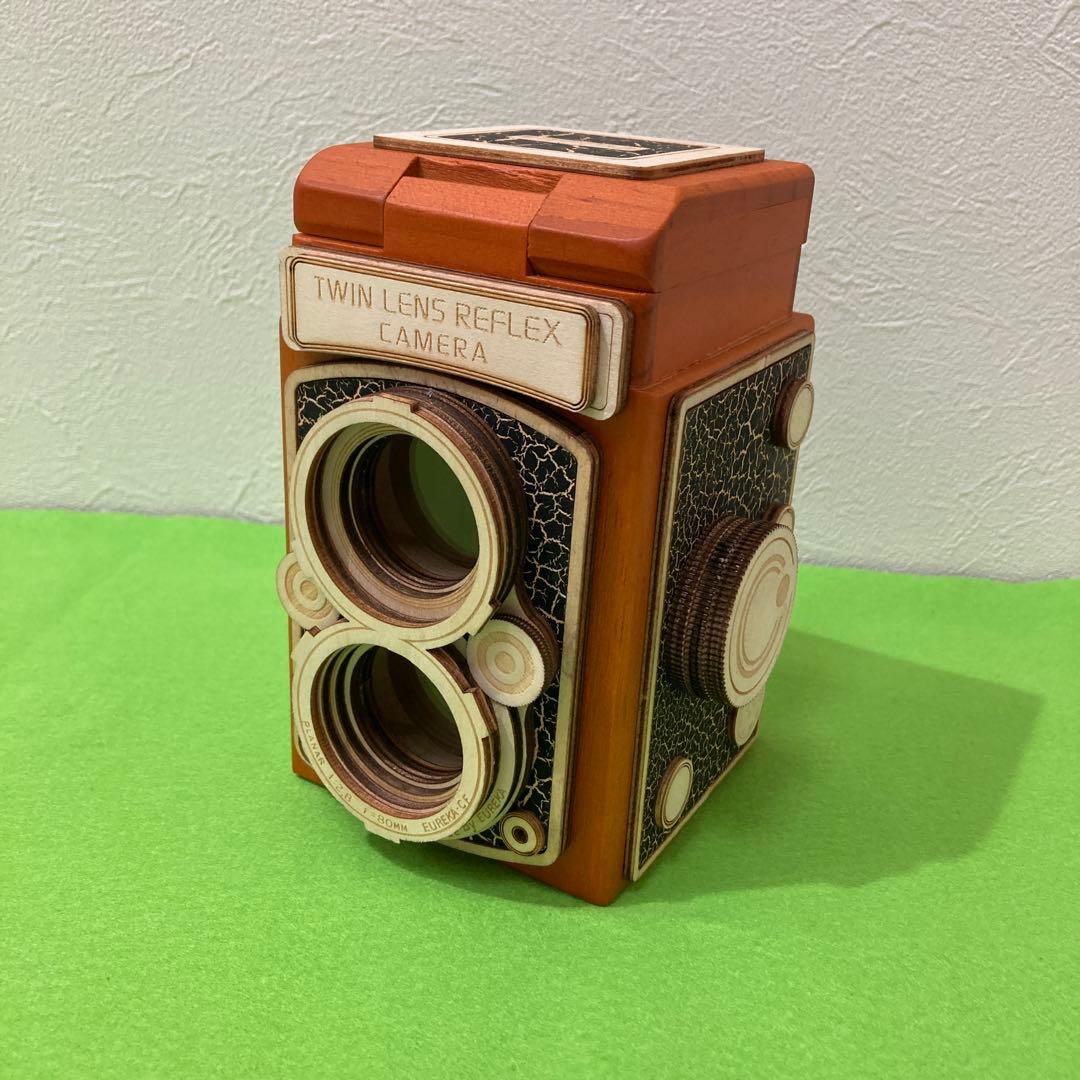 EUREKA エウレカ木製 2眼レフカメラ KALDI - メルカリ