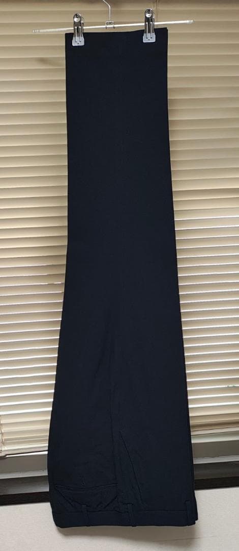 ユニクロ 感動パンツ ライト（コットンライク） ネイビー W82 レングス73 - メルカリ