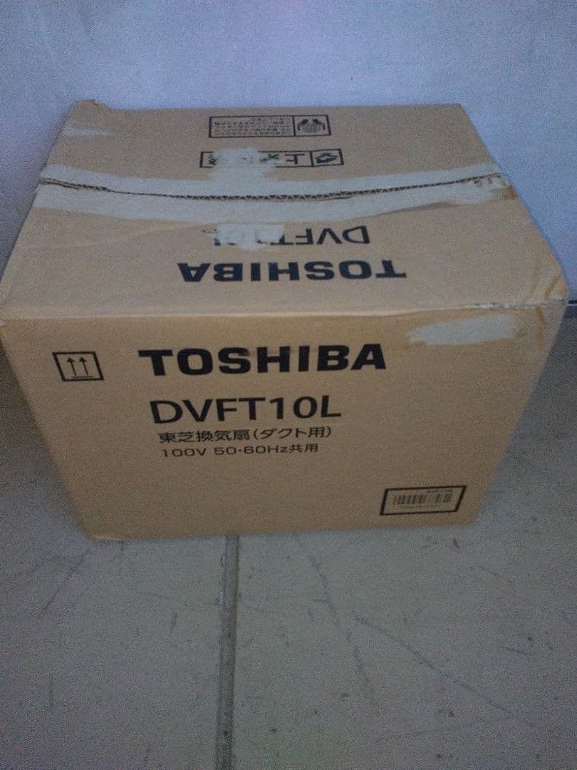 未使用品 TOSHIBA DVFT10L 換気扇 ダクト用 - メルカリ