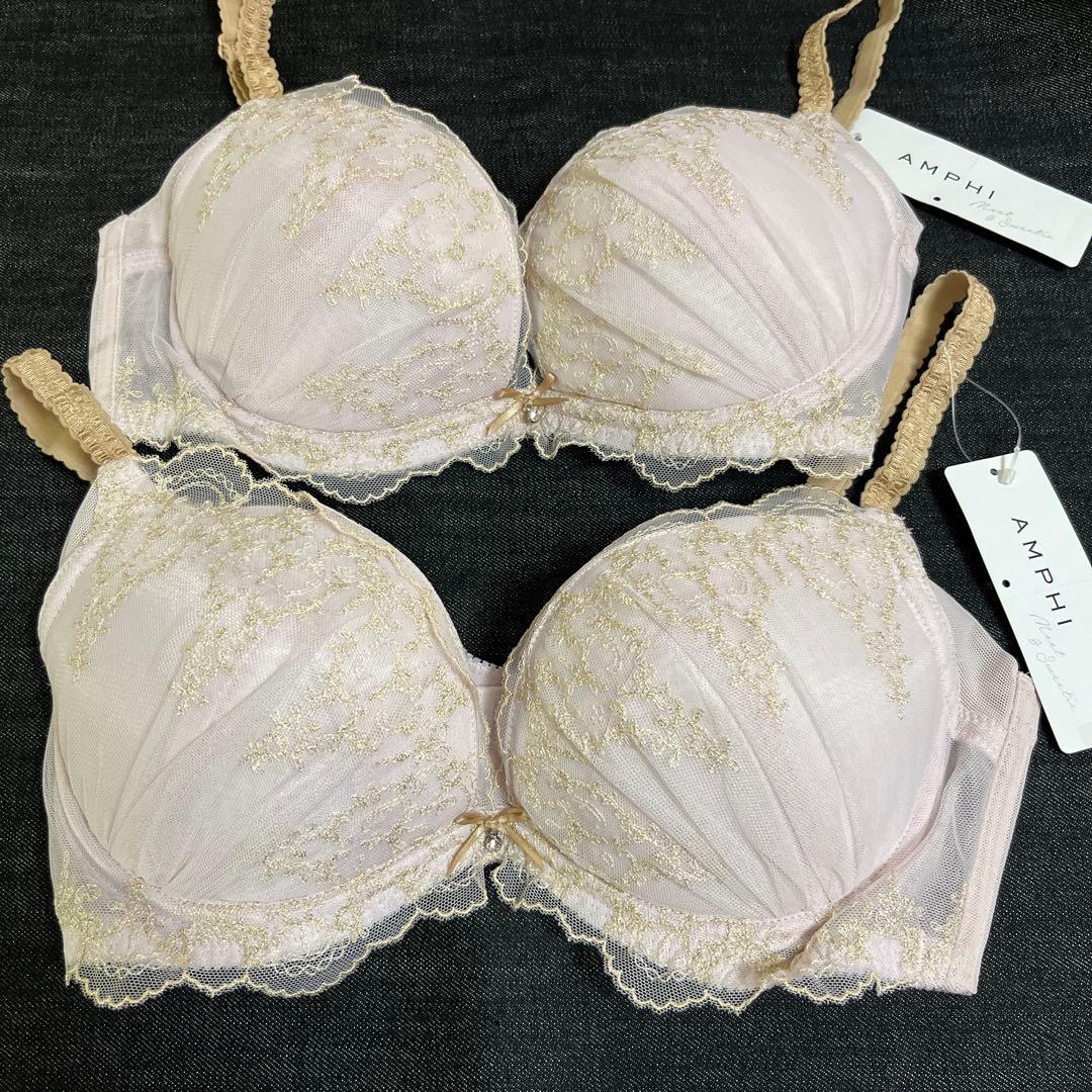 新品 AMPHI アンフィ ワコール レース ブラジャー D75 2枚セット - メルカリ