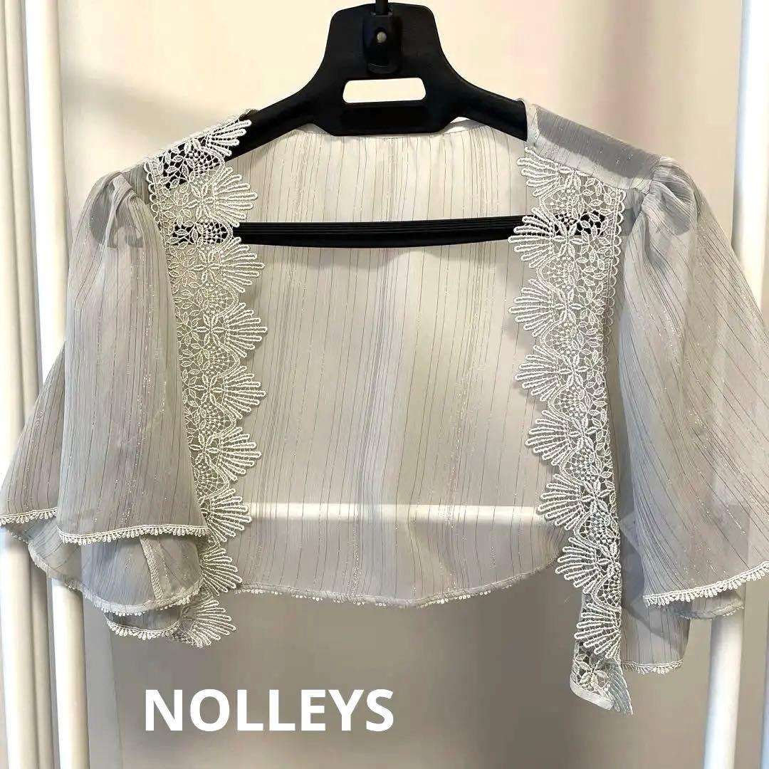 NOLLEYS グレーレース パーティボレロ by メルカリ