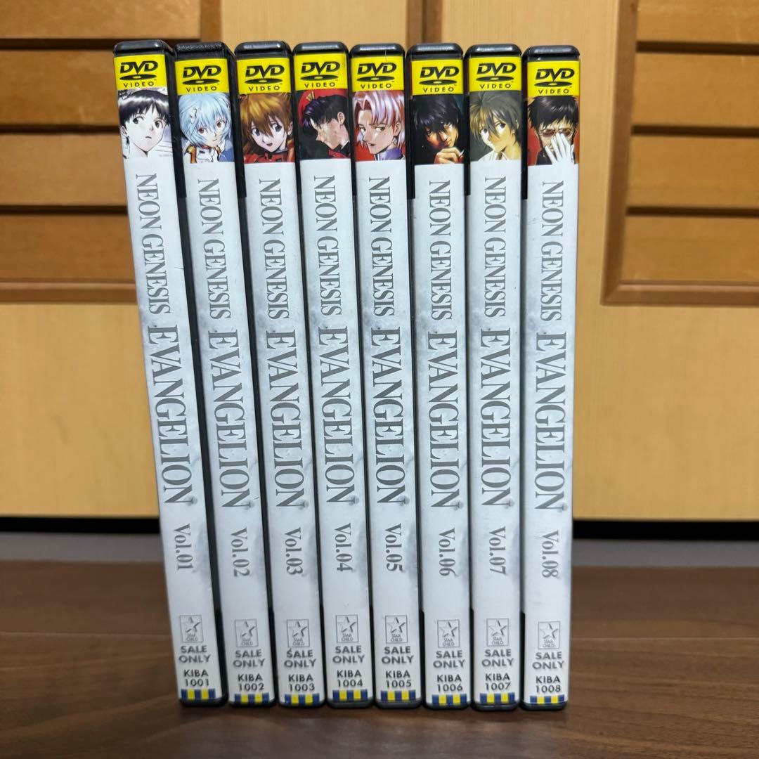 エヴァンゲリオンDVD 1〜8巻全巻セット by メルカリ