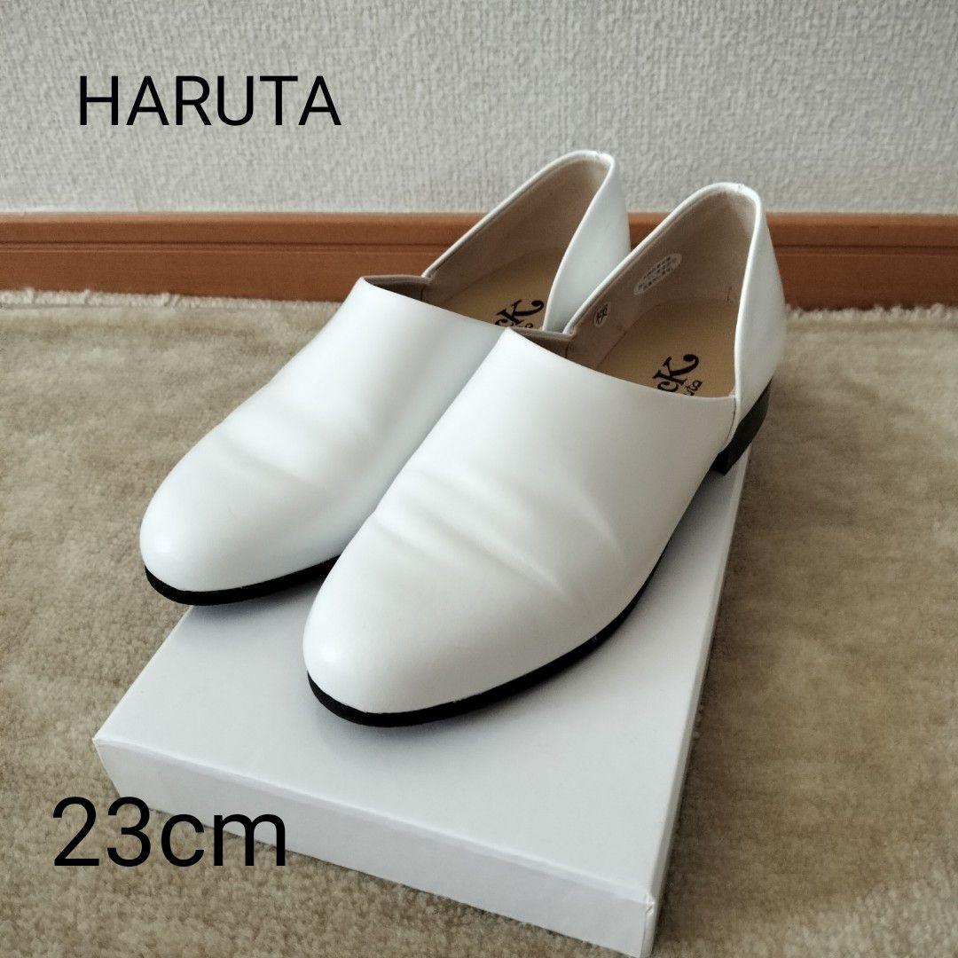 HARUTA(23cm)スポックシューズ白 by メルカリ