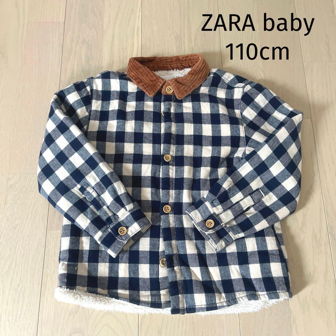ZARA baby チェック柄ジャケット 110cm 4-5歳 - メルカリ