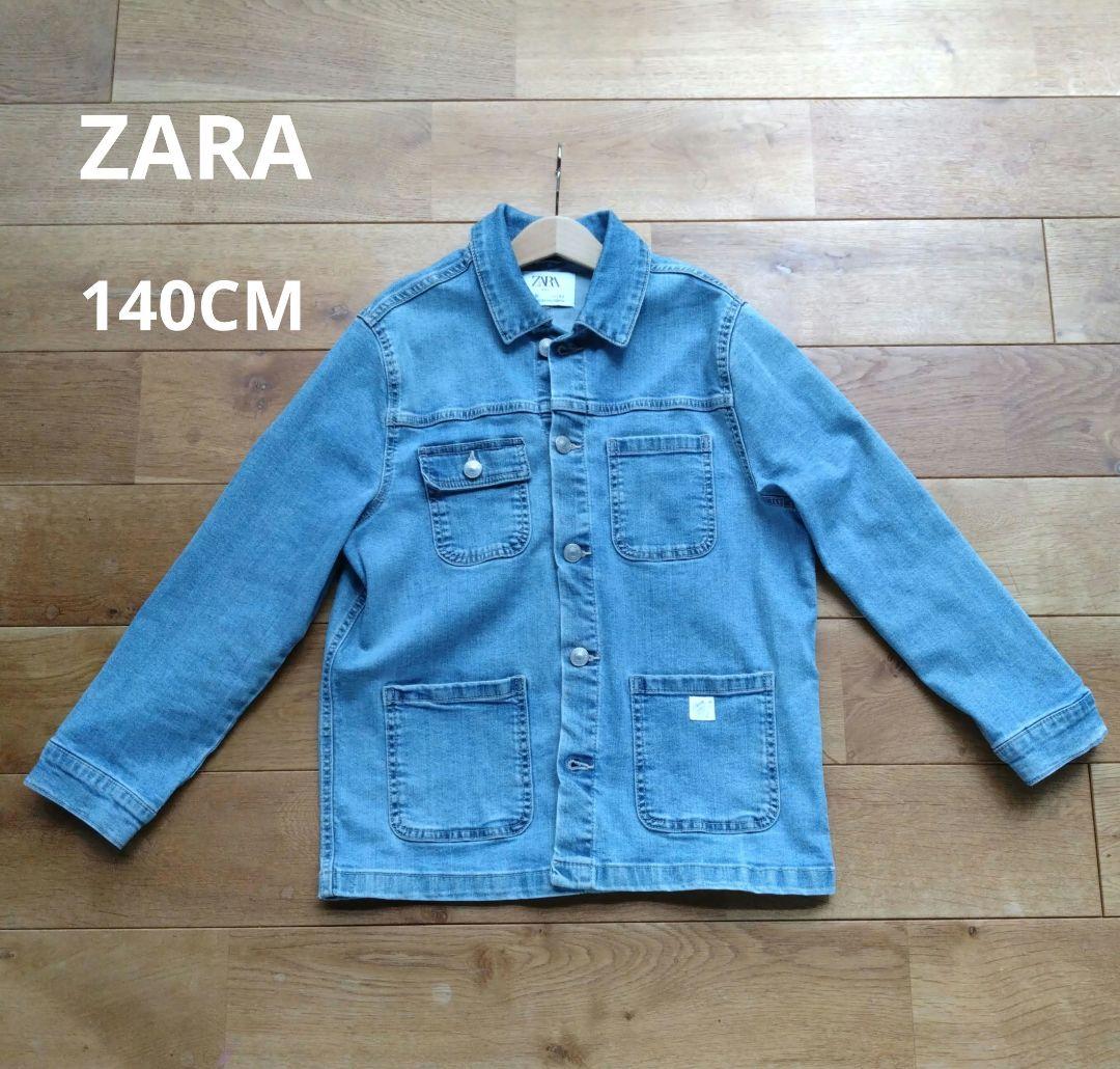 ZARAキッズ デニムジャケット 140CM - メルカリ