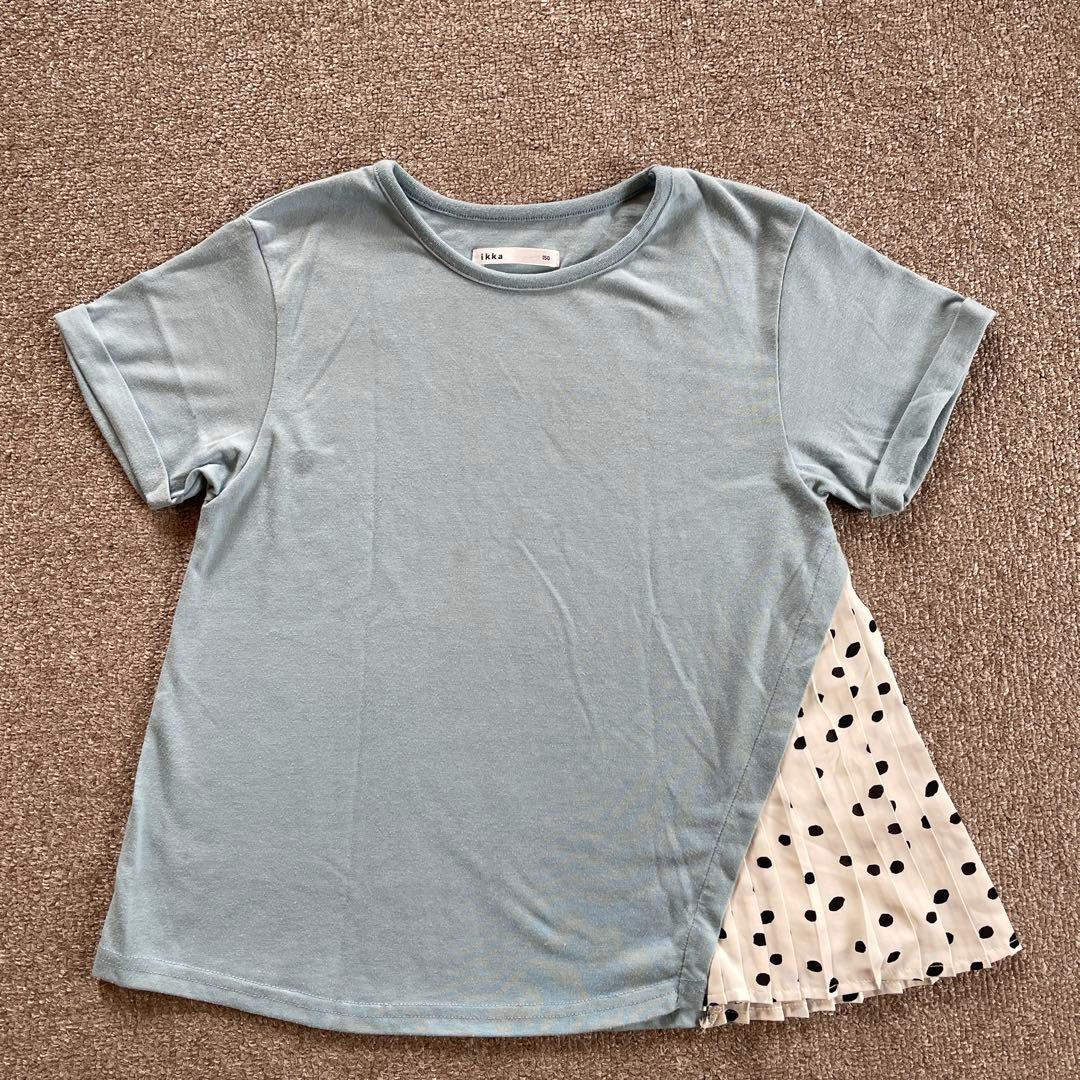 ikka 水色 Tシャツ 150 - メルカリ