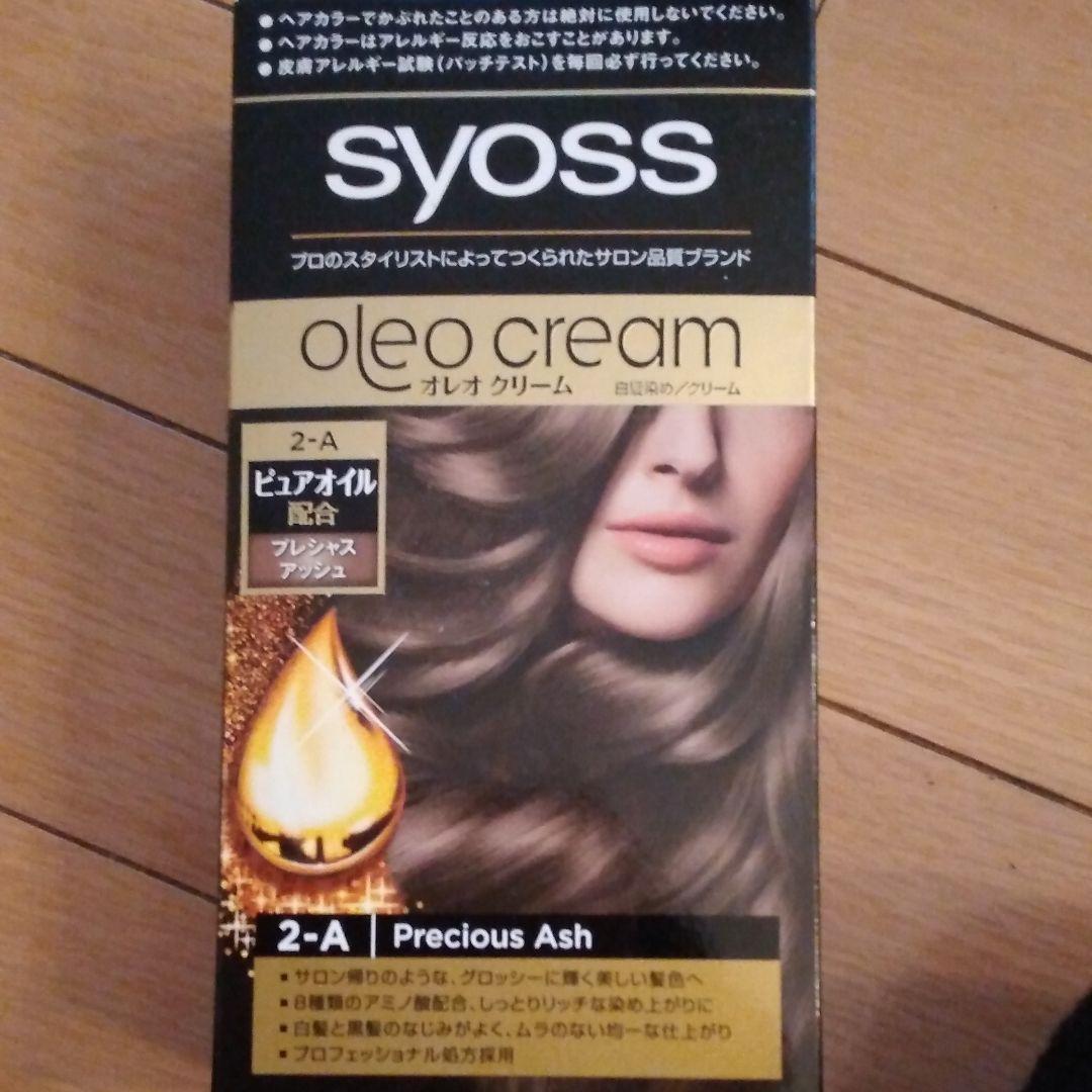syoss オレオクリーム ヘアカラー 2A プレシャスアッシュ （白髪染め） - メルカリ