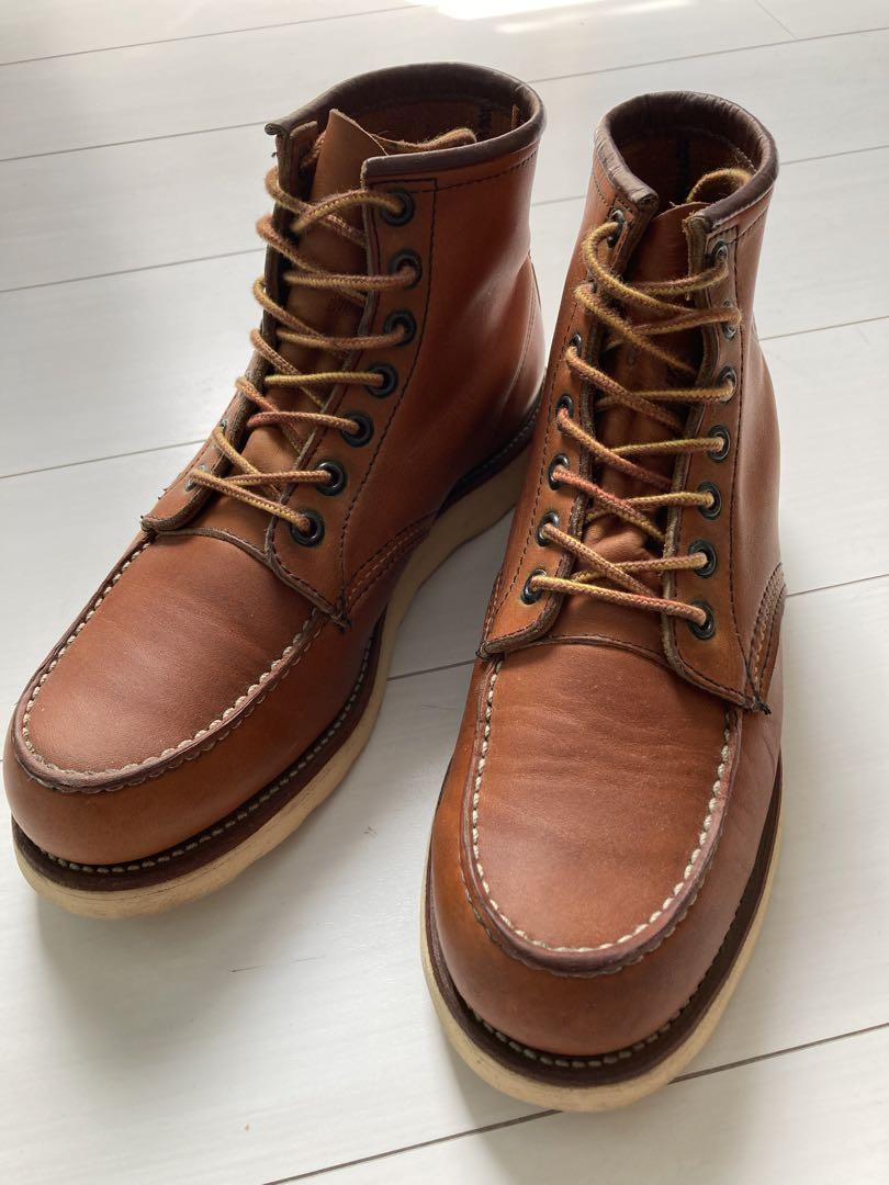 8e 良品 レッドウィング 犬刻印 875 茶 オロイジナル Redwing By メルカリ