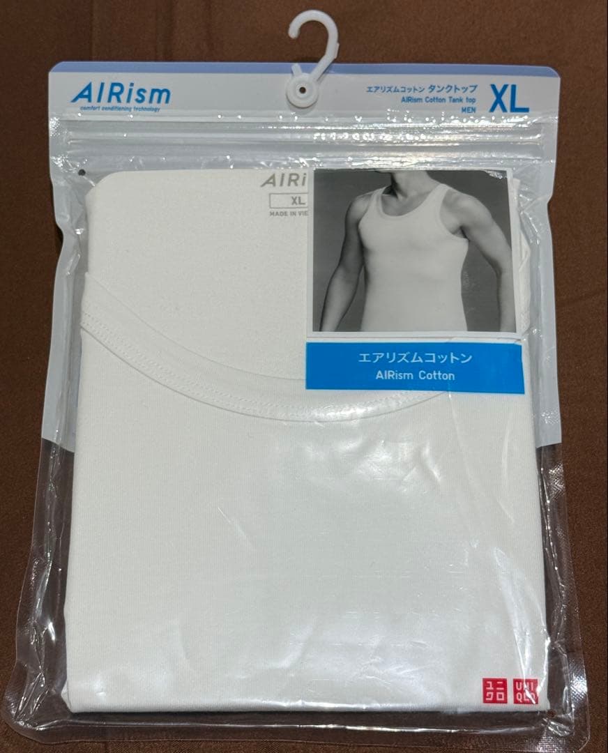 AIRism エアリズムコットン Tシャツ XL ホワイト - メルカリ