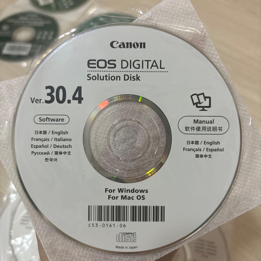 Canon EOS DIGITAL Solution Disk Ver.30.4 - メルカリ