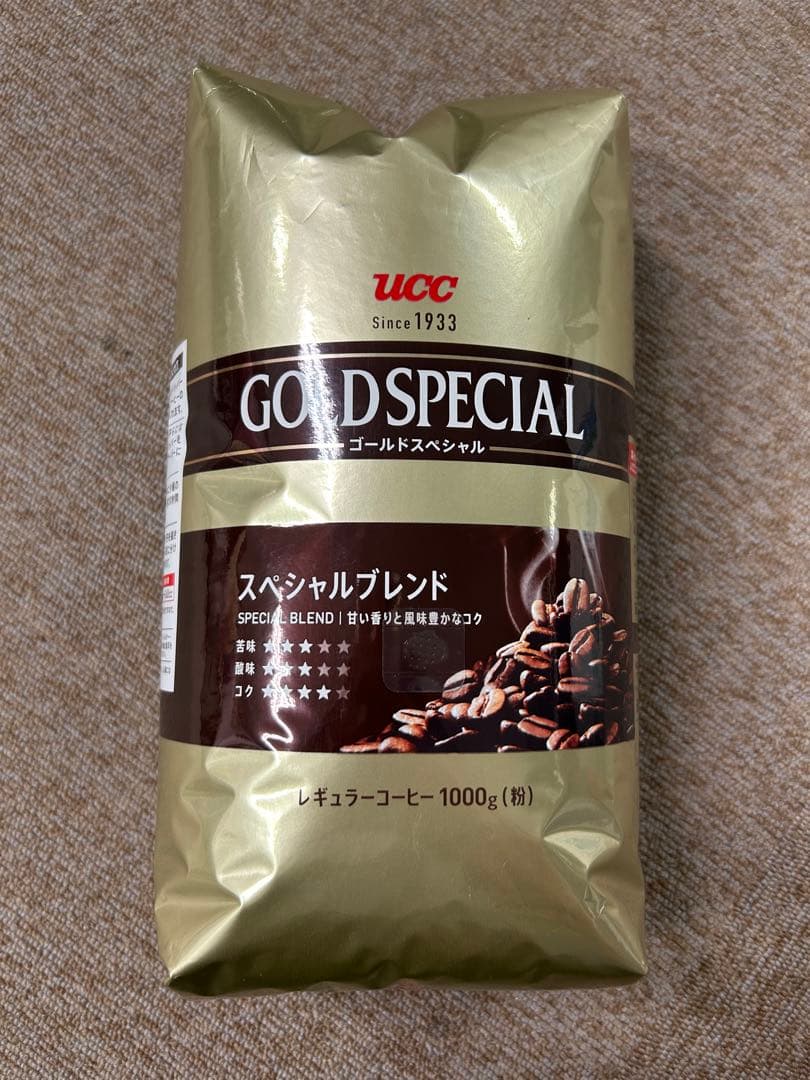 UCC上島珈琲ゴールドスペシャル スペシャルブレンド1kg 粉コーヒー by メルカリ
