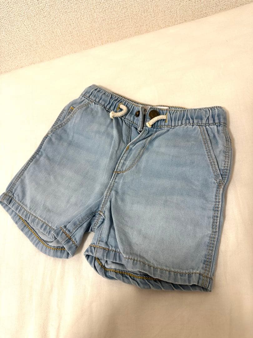 ZARA kids デニムハーフパンツ 6-9months 74cm by メルカリ