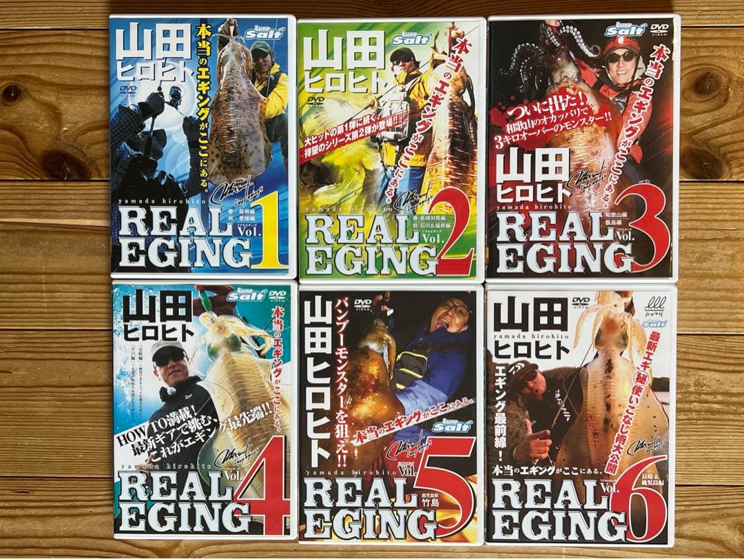 DVD REAL EGING Vol.1〜Vol.6 by メルカリ
